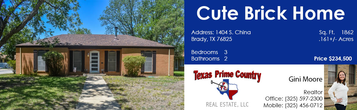 Welcome to Texas Prime Country Real Estate, LLC :: Brady Texas Real ...