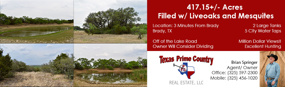 Welcome to Texas Prime Country Real Estate, LLC :: Brady Texas Real ...